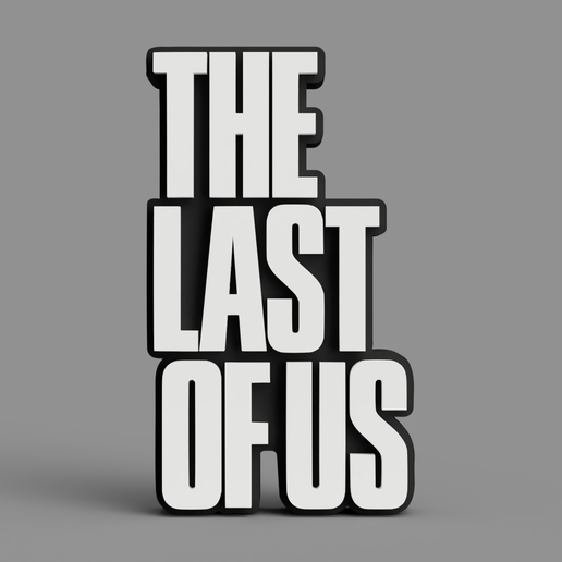 STL file The Last of Us Logo 🏢 (3MF)・Model to download and 3D print・Cults