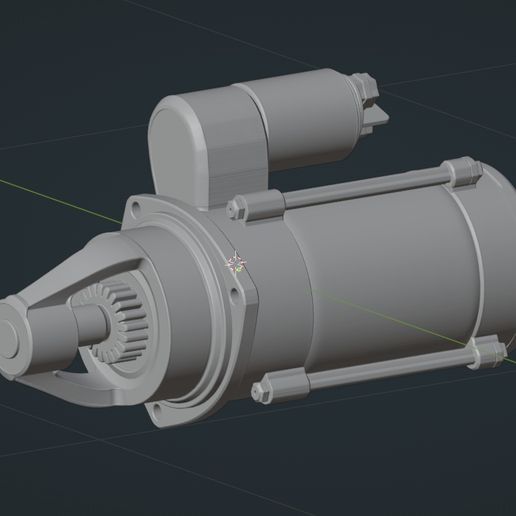 🌆 Motor de arranqur・Archivo STL Gratis para Impresión 3D・Cults