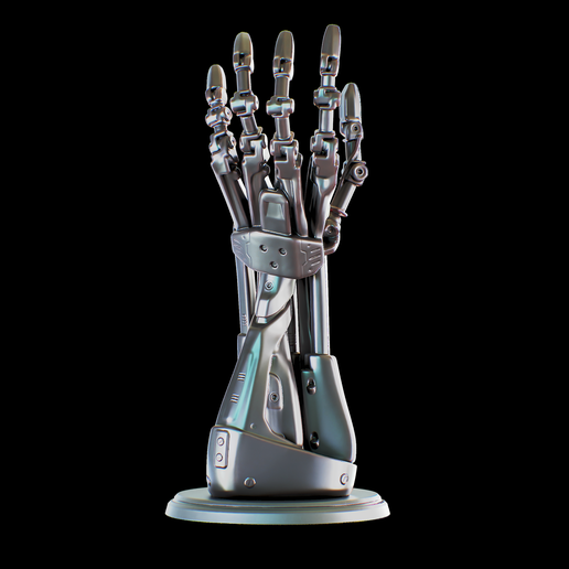 💪 T800 - Terminator Arm - Soporte para mandos - Joystick Holder・Archivo ...
