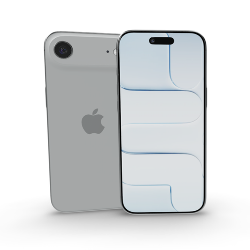 📱 iPhone Air Shown in Cloud White low-poly 3d model・ STL File for 3D ...
