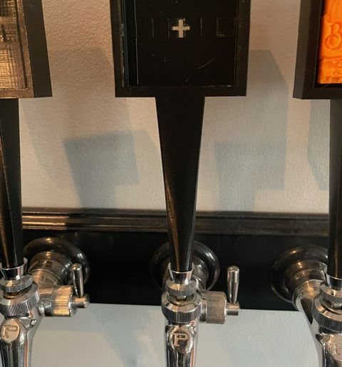 🍺 Beer tap handle with modular label・Free STL File for 3D printing・Cults