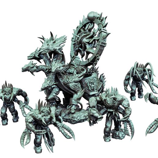 🎲 Hydra vortex beast and spawns of chaos collection・ 3D File for 3D ...