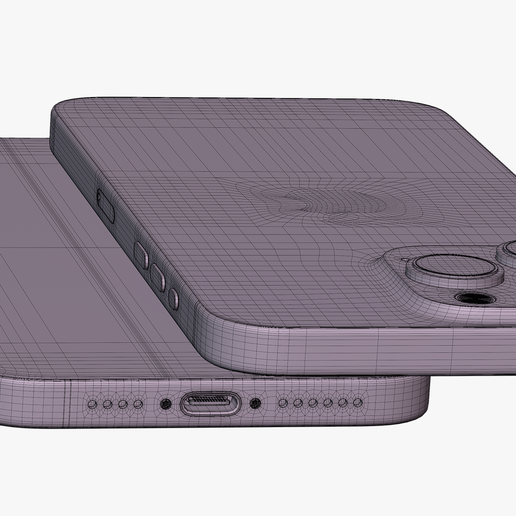 📱 iPhone 15 Pro Max Natural Titanium・ STL File for ・Cults