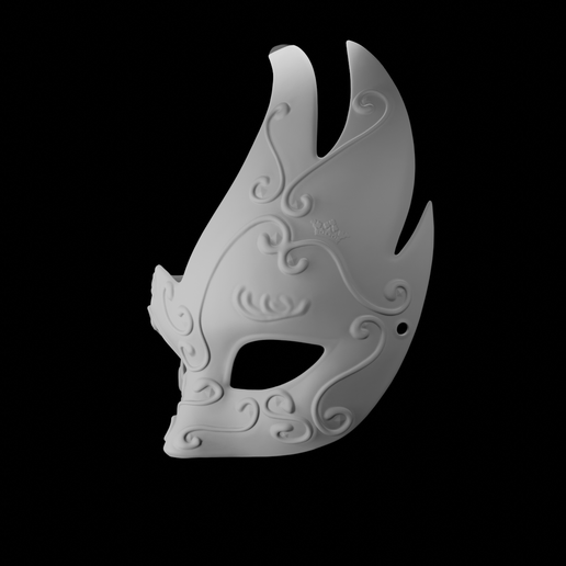 👾 Venetian Mask I - Classic and Artistic Design・ STL File for 3D ...