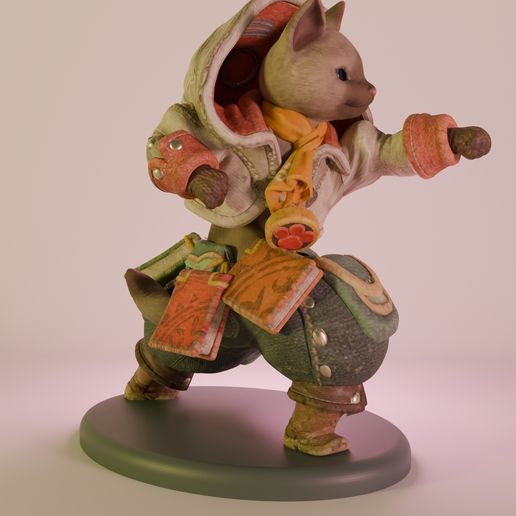 👹 Palico Monster Hunter Wilds・ STL File for 3D printing・Cults