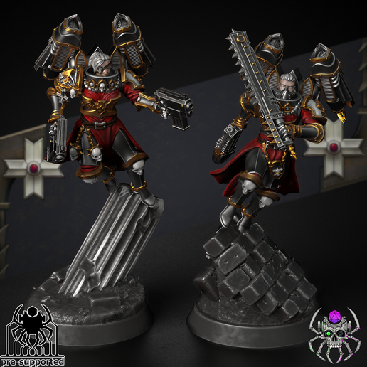 🎲 Widows Erelim Squad (BuildKit)・ 3D File for 3D printing・Cults