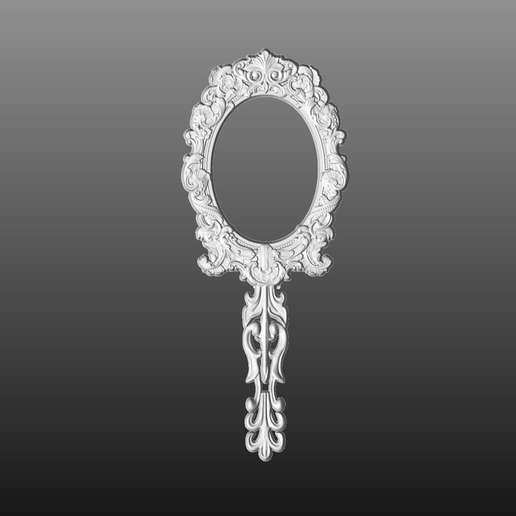 3D file 3D hand Mirror ・3D printing idea to download・Cults