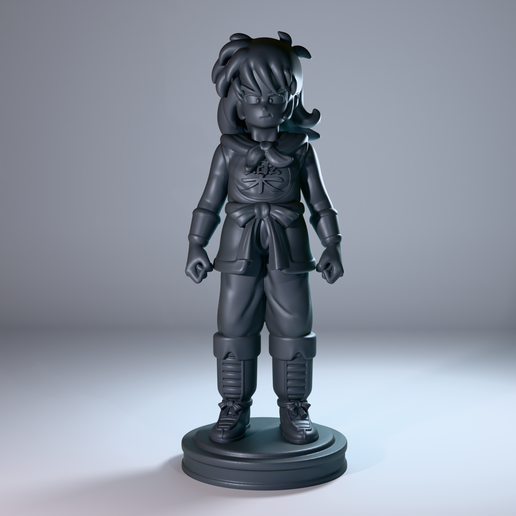 🐉 Dragon Ball 7 characters Pack - Goku Bulma Chichi Yamcha Oolong Puar ...