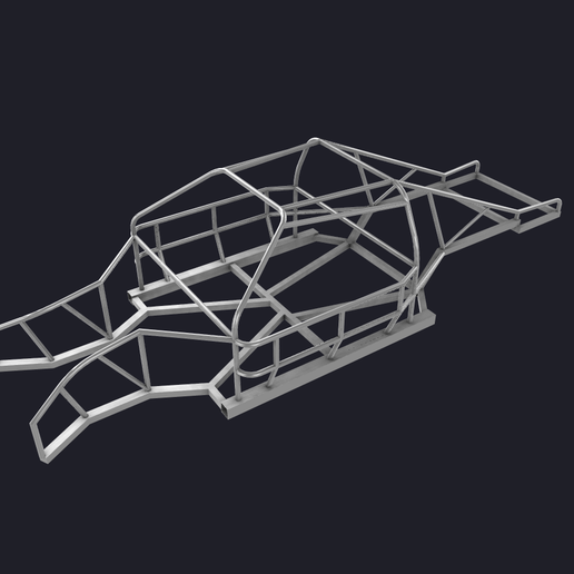 🖼️ Tubular Frame (NASCAR) 3D MODEL・Archivo 3D para Impresión 3D・Cults