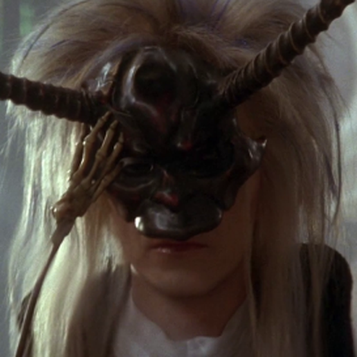 fiery labyrinth mask