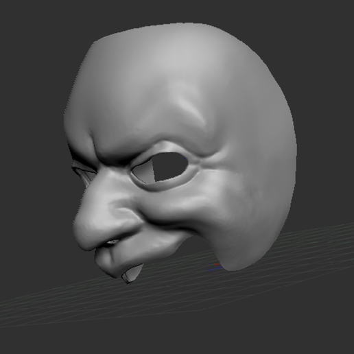 👫 7 Deadly Sins Mask - Lechery・ OBJ File for 3D printing・Cults