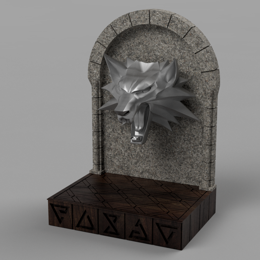 📚 The Witcher Book Ends・ STL File for 3D printing・Cults