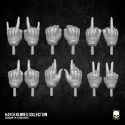 Hand best STL files for 3D printing・4.4k models to download・Cults