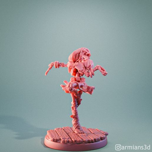 3D file Crazy Skeletons - Skeleton 24 💀 ・3D printable model to download ...