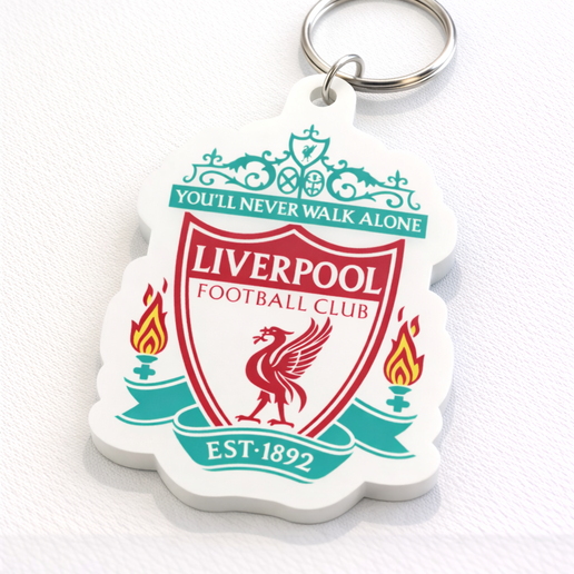 🏈 Liverpool Football Club keyring - LFC・Free 3MF File for 3D printing・Cults