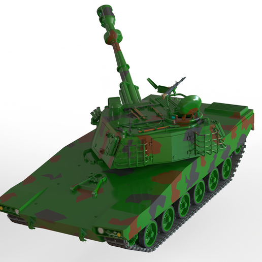 🪖 Swiss MBT 80 howitzer M109G turret 1:35・Free STL File for 3D printing ...