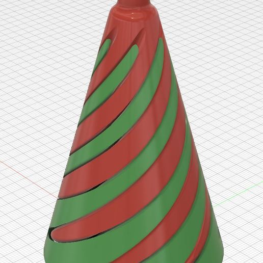 🎄 Christmas Tree shaped fidget・Free STL File for 3D printing・Cults