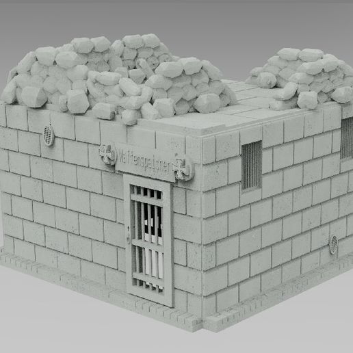 STL file 28MM GERMAN ARMORY 🔩 ・3D print model to download・Cults