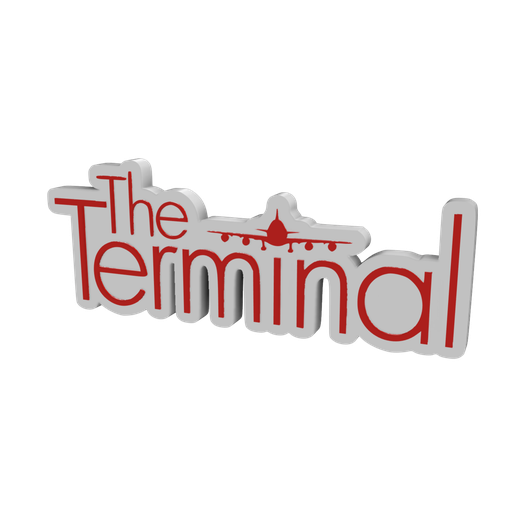 👾 3D MULTICOLOR LOGO/SIGN - The Terminal・ 3MF File for 3D printing・Cults