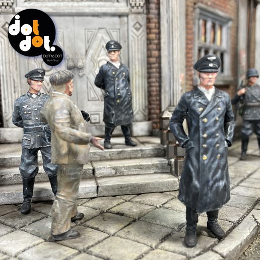 🧸 [1/35] WWII German Officers Collection・ 3D File for 3D printing・Cults