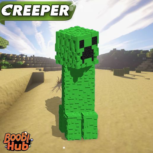 🦸 CREEPER・ 3D File for 3D printing・Cults