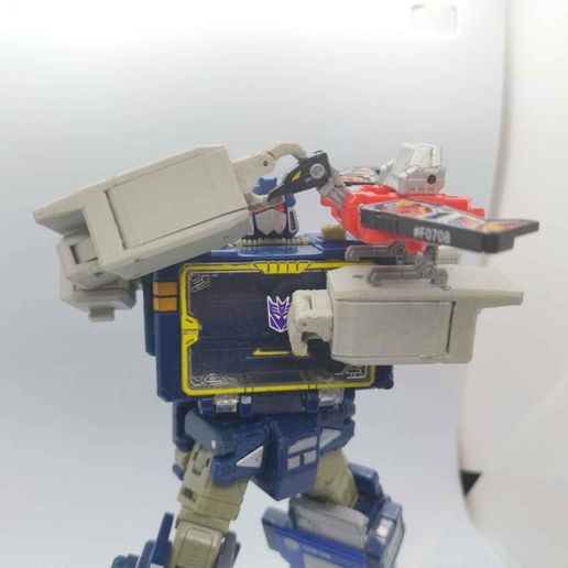 🤲 Soundwave Improved Arms With Articulated Hands・ STL File for 3D ...