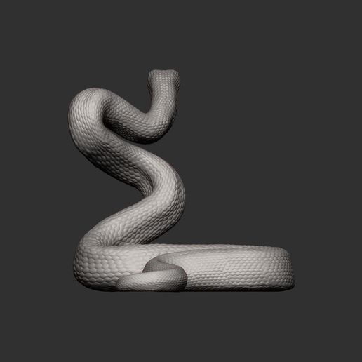 🐍 Eastern brown snake 3D print model・ STL File for 3D printing・Cults