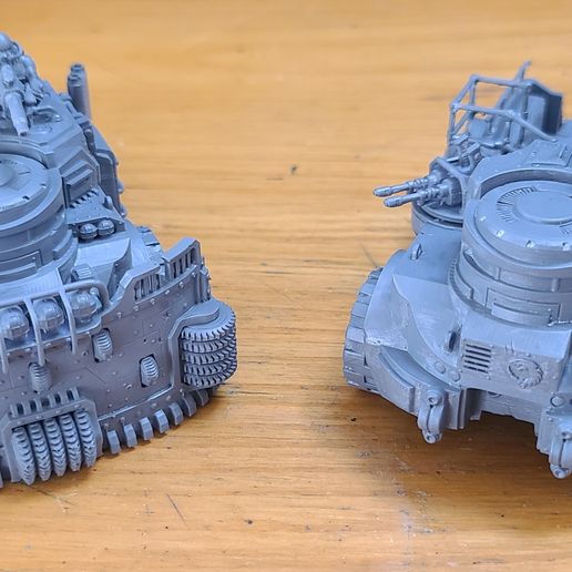 🦸 Alien_cult_combo_goliath_truck_and_rockgrinder・ STL File for 3D ...