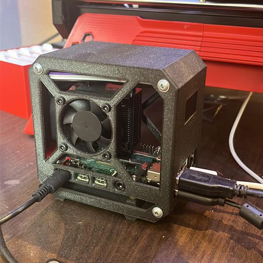 🔧 Raspberry pi 4 PC case・Archivo STL para Impresión 3D・Cults