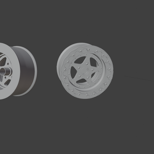 👽 DRAG RIMS・ STL File for ・Cults