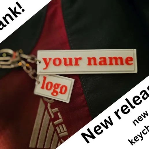 🗝️ short and long blank keychain combo・Free STL File for 3D printing・Cults