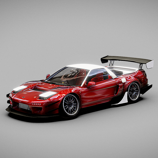 STL file HNDA NSX STANCE 🚗 ・3D print design to download・Cults