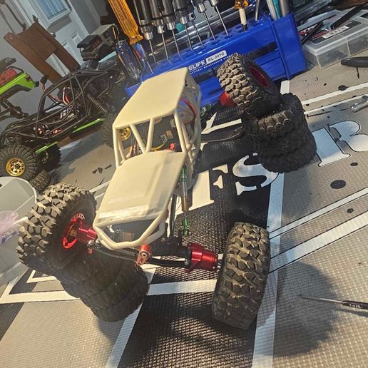 🚁 SCX24 Crawler Chassis・ STL File for 3D printing・Cults
