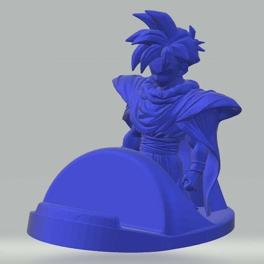 Fichier STL Support de téléphone pour Gohan 🐉 ・Modèle pour imprimante ...