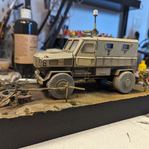 3D printing Gladiator MRAP • made with Formlabs Form 3+・Cults