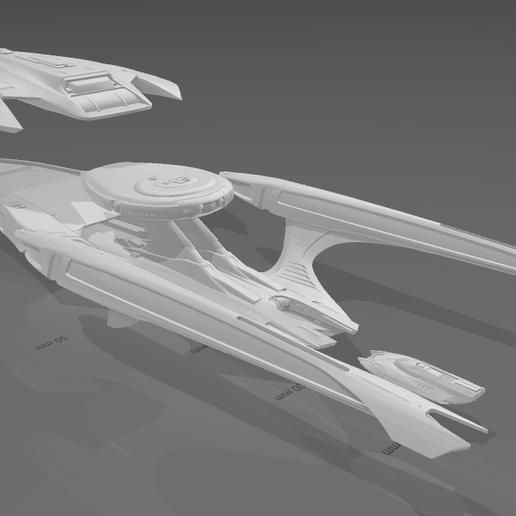 🖖 STO - Terran - Lexington Dreadnought Cruiser - Separations・Free STL ...