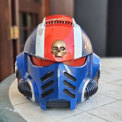 🛰 3D Primaris Astartes Space Marine Helmet MK X MK 10 armor for print ...