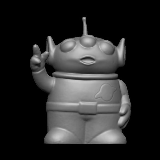 STL file Alien Toy Story 👽 ・3D printable model to download・Cults