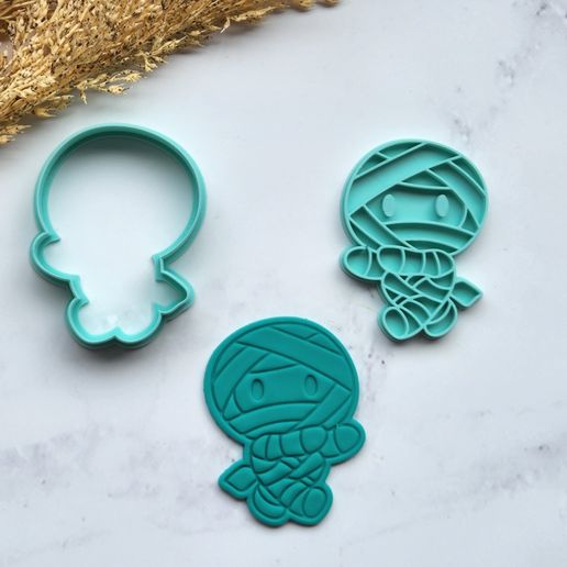 🍪 Cookie Cutter - Cute Mummy・ 3D File for 3D printing・Cults