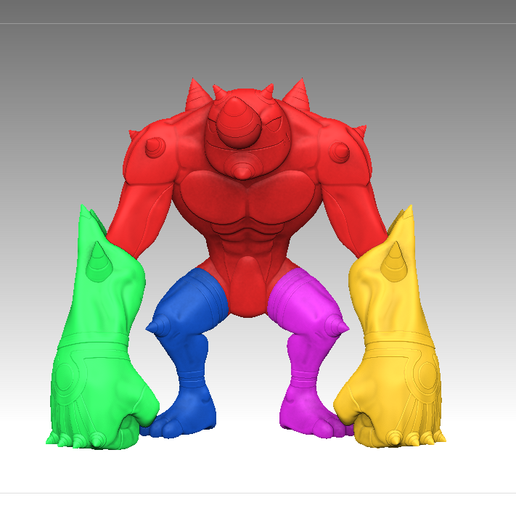 STL file Digimon - Gigasmon 🐉 ・Design to download and 3D print・Cults