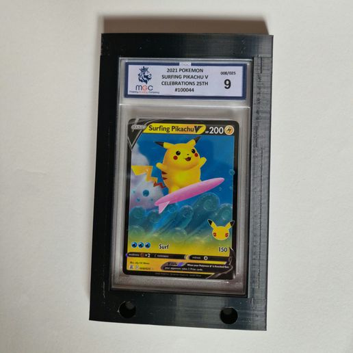 🐉 Pokemon TCG MGC (Majesty Grading Company) display frame・ STL File for ...