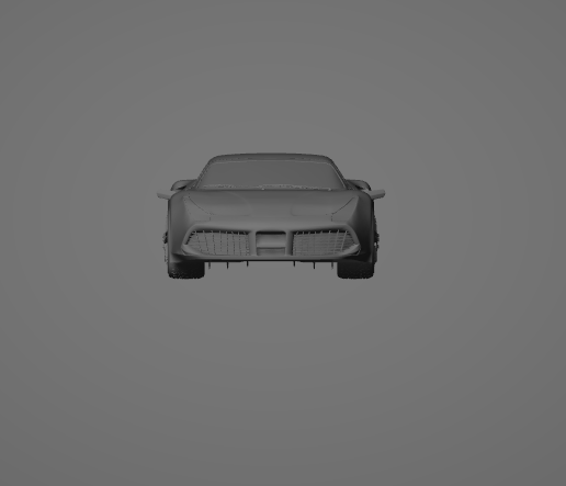 🎨 Ferrari GT 488 – 3D Printable Iconic Supercar Model・ STL File for 3D ...