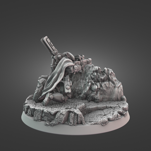 🔫 Custom Tau Sniper・Free STL File for 3D printing・Cults
