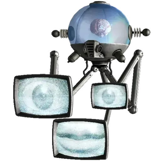 🪖 Think Tank from Fallout・Free OBJ File for 3D printing・Cults