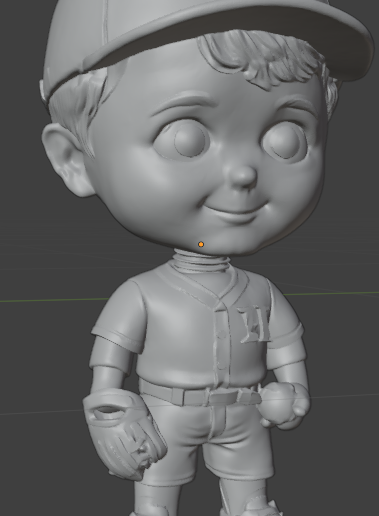 ⚾ Baseball Player BOy・ STL File for 3D printing・Cults