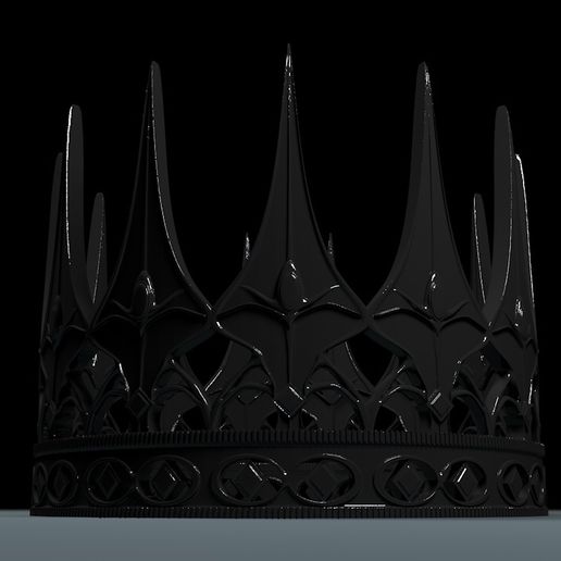 evil queen crown template