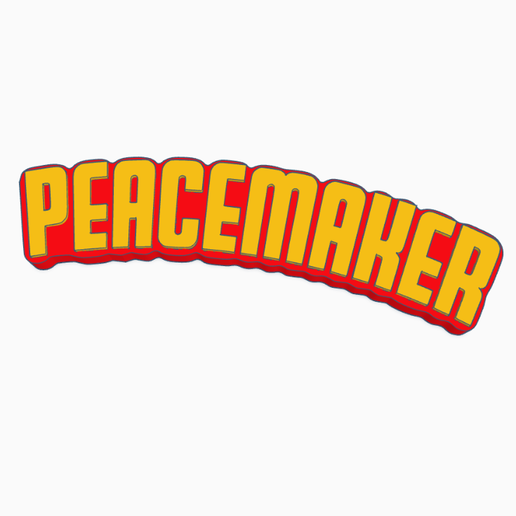 STL file PEACEMAKER Logo Display by MANIACMANCAVE3D 🃏 ・3D printer model ...