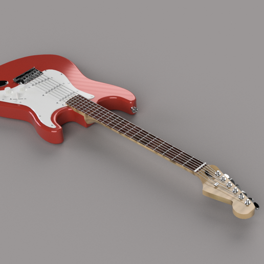 🎸 Fender Stratocaster・ STL File for 3D printing・Cults