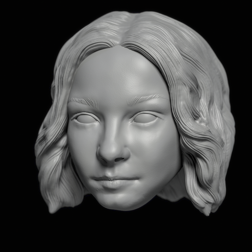 🎬 1/6 1/12 A Minecraft Movie Emma Myers Natalie Head Headsculpt・ STL ...