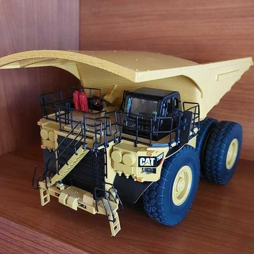 Fichier STL Trémie pour camion minier 793f 🏗 ・Plan pour impression 3D à ...